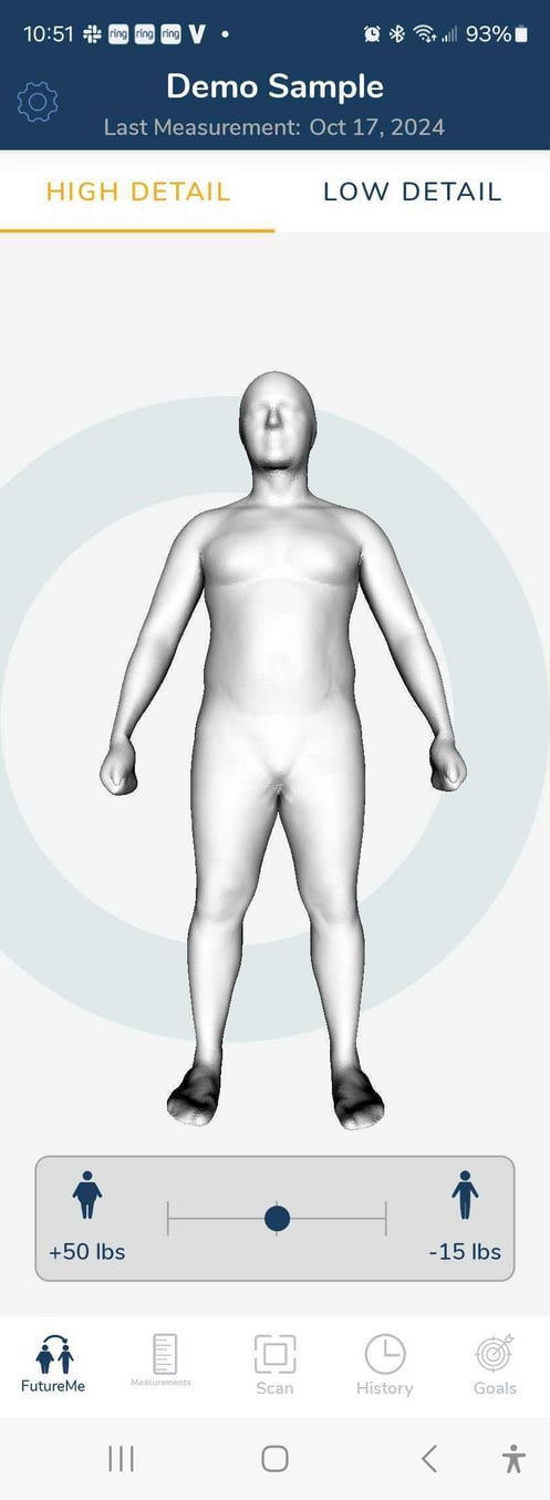 MeThreeSixty - How to take a second scan.